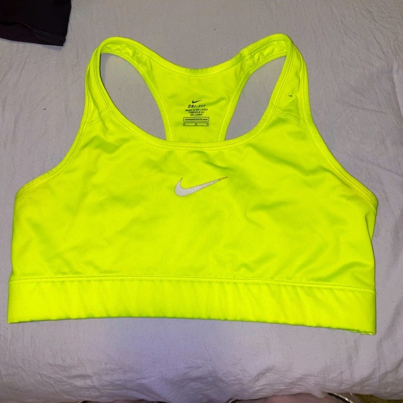 Nike | Other | Nike Sports Bra Neon Yellow | Poshmark